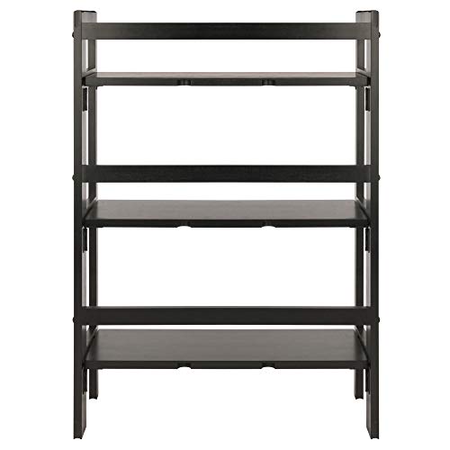 Winsome Wood Terry Shelving, Black