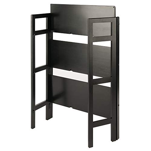 Winsome Wood Terry Shelving, Black