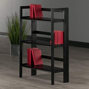 Winsome Wood Terry Shelving, Black