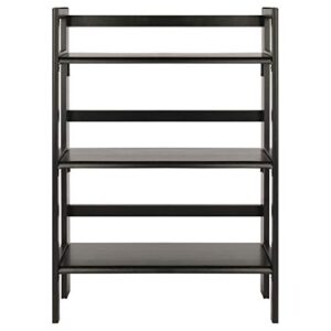 Winsome Wood Terry Shelving, Black