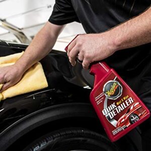 Meguiar's Quik Detailer Mist & Wipe - 32 Oz Spray Bottle