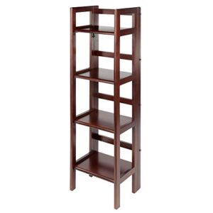 winsome wood terry shelving, walnut