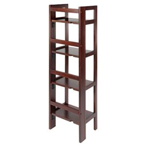 Winsome Wood Terry Shelving, Walnut