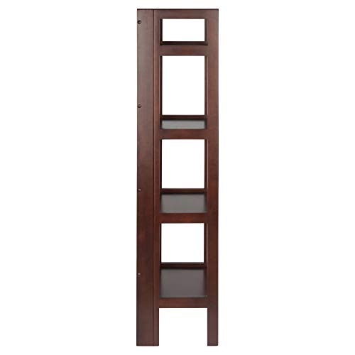 Winsome Wood Terry Shelving, Walnut