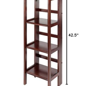 Winsome Wood Terry Shelving, Walnut