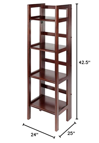 Winsome Wood Terry Shelving, Walnut