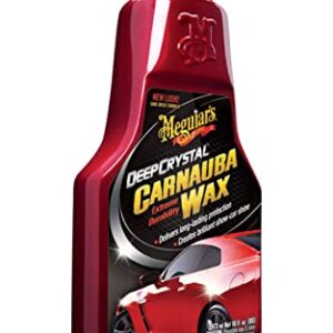 Meguiar's Deep Crystal Carnauba Wax - 16 Oz Bottle