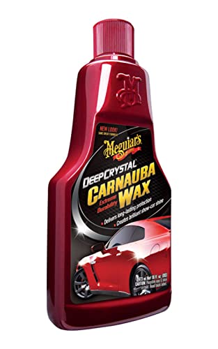 Meguiar's Deep Crystal Carnauba Wax - 16 Oz Bottle