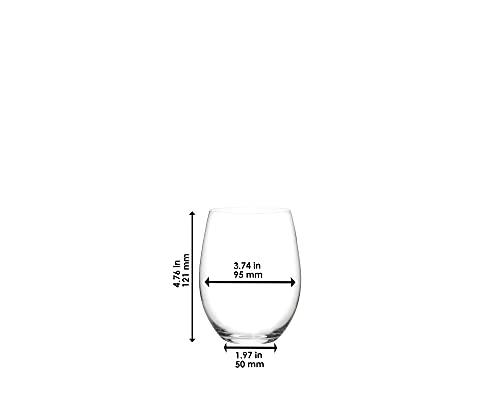 Riedel O Wine Tumbler Cabernet/Merlot, Set of 2 - ,Clear