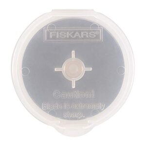 Fiskars 193730-1004 Straight Rotary Replacement Blades, 60mm, 5 Pack , Silver