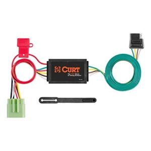 curt 55369 vehicle-side custom 4-pin trailer wiring harness, fits select jeep grand cherokee