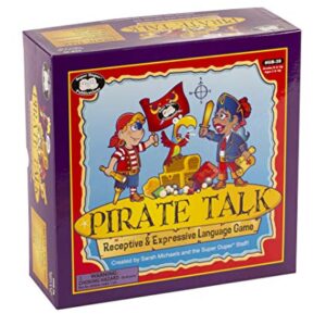 Super Duper Publications | Pirate Talk® Receptive & Expressive Language Game | Communication & Social Skills | Educational Learning Materials for Children