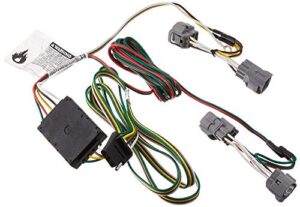 curt 55380 vehicle-side custom 4-pin trailer wiring harness, fits select mitsubishi montero (except sport)