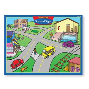 Super Duper Publications | Magnetic Survival Signs Board Game | Educational Learning Resource for Children