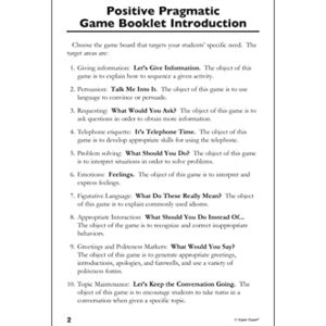 Super Duper Publications | Say and Do Positive Pragmatic® Social Skills Laminated Games | Educational Learning Resource for Children