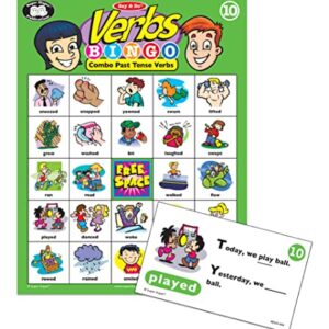 Super Duper Publications | Say & Do Verbs Bingo Game | Action Words | Educational Learning Resource for Children