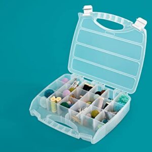 We R Memory Keepers 0633356607434 Storage Bins Storage & Decor-Divider Box, Clear