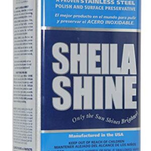 Sheila Shine Stainless Steel Cleaner and Polish 1 Quart Can Sold Indivdually