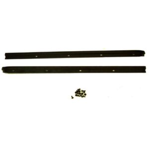 rugged ridge 13308.01 windshield channel, drill; 76-95 jeep cj/wrangler yj