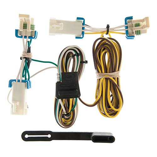 CURT 55383 Vehicle-Side Custom 4-Pin Trailer Wiring Harness, Fits Select Buick Rendezvous, Pontiac Aztek