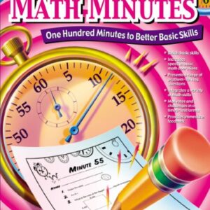 Creative Teaching Press Math Minutes Book, Grade 3 (One Hundred Minutes to Better Basic Skills)