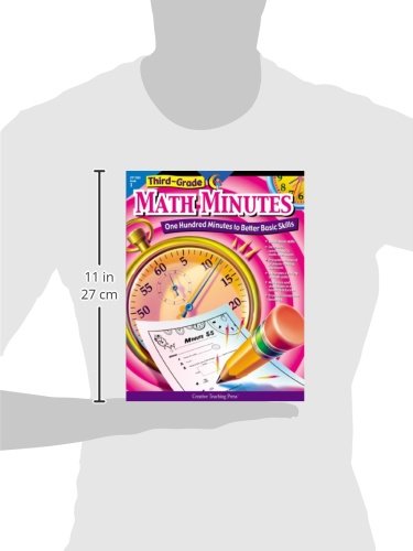 Creative Teaching Press Math Minutes Book, Grade 3 (One Hundred Minutes to Better Basic Skills)