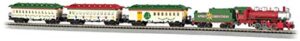 bachmann trains – spirit of christmas ready to run electric train set – n scale