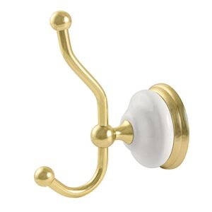 kingston brass ba1117pb victorian robe hook, polished brass,4-5/8″ length