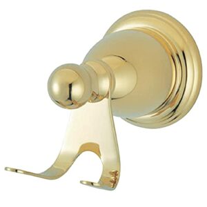 kingston brass ba1757pb heritage robe hook, polished brass,3-1/2 inch