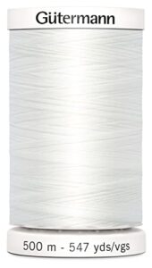 gutermann 24333 sew-all thread 547 yards-nu white