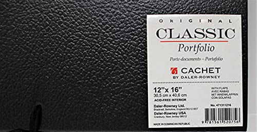 Cachet Classic Student Portfolio 12 in. x 16 in. with Flaps