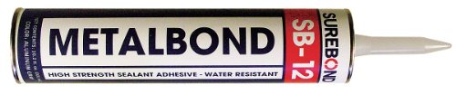 Surebond SB-12 Metal Bond Sealant, 10.3 oz, Gray