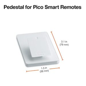 Lutron Caseta Wireless Pedestal for Pico Smart Remote, L-PED1-WH, White