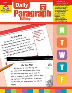 daily paragraph editing, grade 2