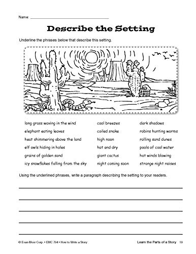 How to Write a Story, Grades 4-6+