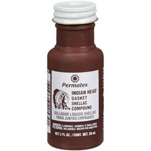 permatex 20539 indian head gasket shellac compound, 2 oz.