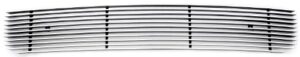 2007-2014 expedition billet bumper grille, polished, 1 pc, overlay – pn #25594