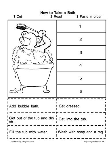 Short Story Sequencing, Grades 1-2 - Teacher Reproducibles Print (Sequencing for Young Learners)