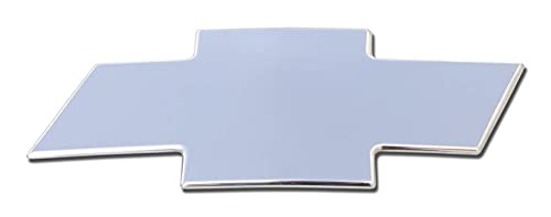 2007-2013 Silverado 1500, 07-10 HD Front Bowtie, Plain, Polished, 1 Pc, Bolt-On - PN #19111