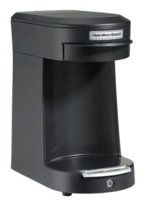 hamilton beach commercial hdc200b hospitality 1 cup pod coffeemaker, black