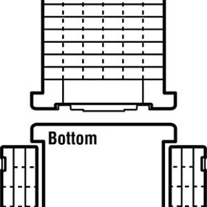 ArtBin 6981AB Super Satchel Deluxe Divided Base, Large Portable Art & Craft Organizer with Drawers, [1] Plastic Storage Case, Clear