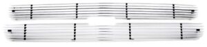 2000-2006 suburban, tahoe, 99-02 silverado billet grille, polished, 2 pc, insert – pn #20075