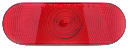 Optronics ST70RS 6" Oval Stop/Turn/Tail Light, Red