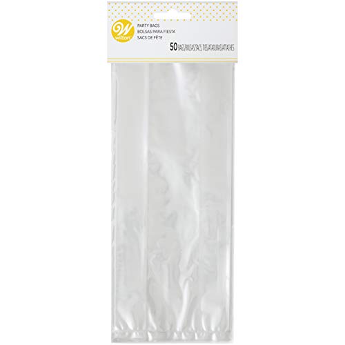 Wilton Party Bags 4"x9-1/2" (50/pkg-clear)