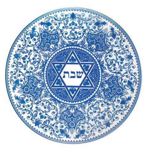 Spode Judaica Round Challah Tray