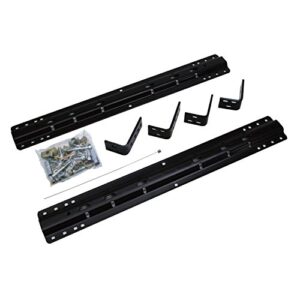 reese towpower 30035 20k fifth wheel rail ki , black , 46.5 inch