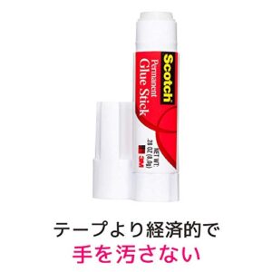 Scotch Glue Stick, .28 oz, 18-Pack, Acid Free and Non-Toxic (6008-18)