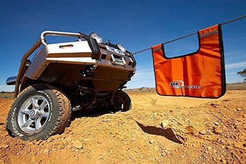 ARB ARB220 Offroad Winch Cable Recovery Damper in Orange and Black Line Dampener