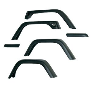 omix | 11608.01 | fender flare kit, 7 inch, including hardware | fits 1997-2006 jeep wrangler tj