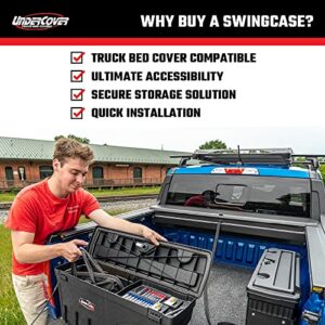 UnderCover SwingCase Truck Bed Storage Box | SC301P | Fits 1987 - 2013 Dodge Dakota Passenger Side